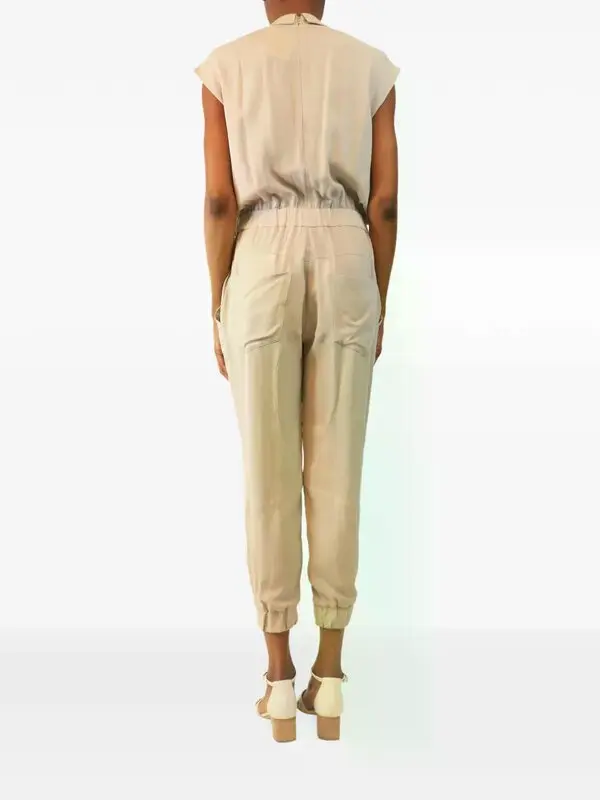 Brunello Cucinelli Beaded Silk Jumpsuit
