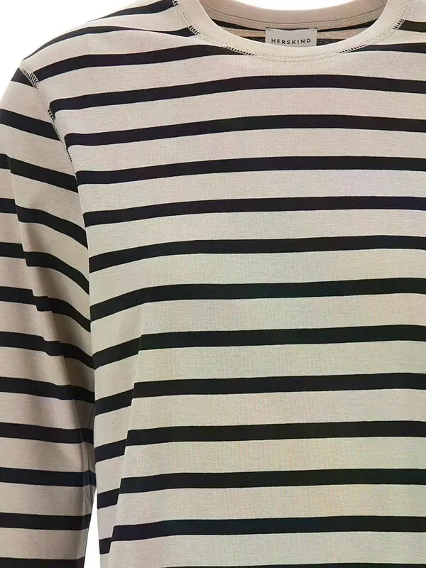 HERSKIND Dagmar Striped Long-sleeved T-shirt