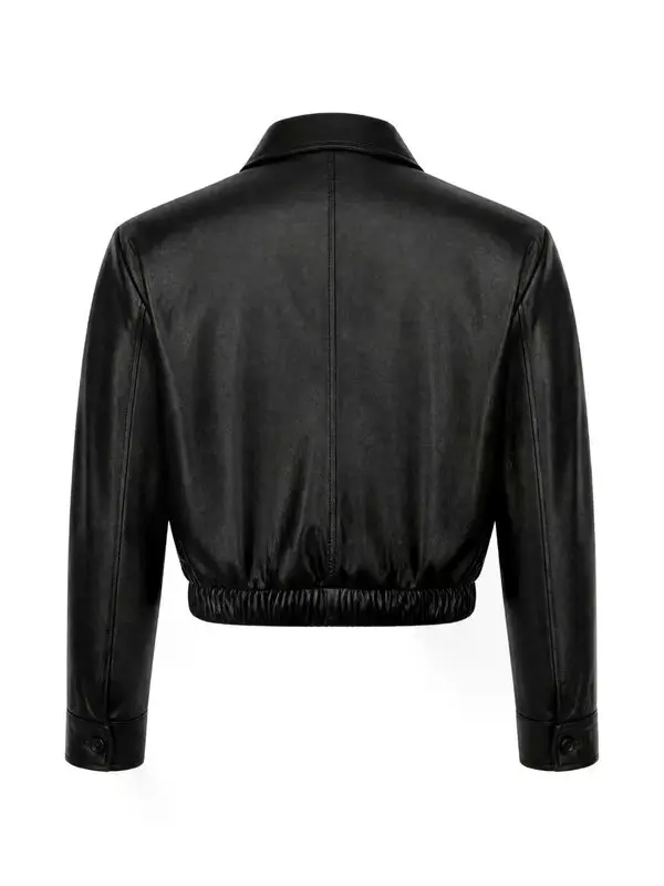AGOLDE Leather Bomber Jacket