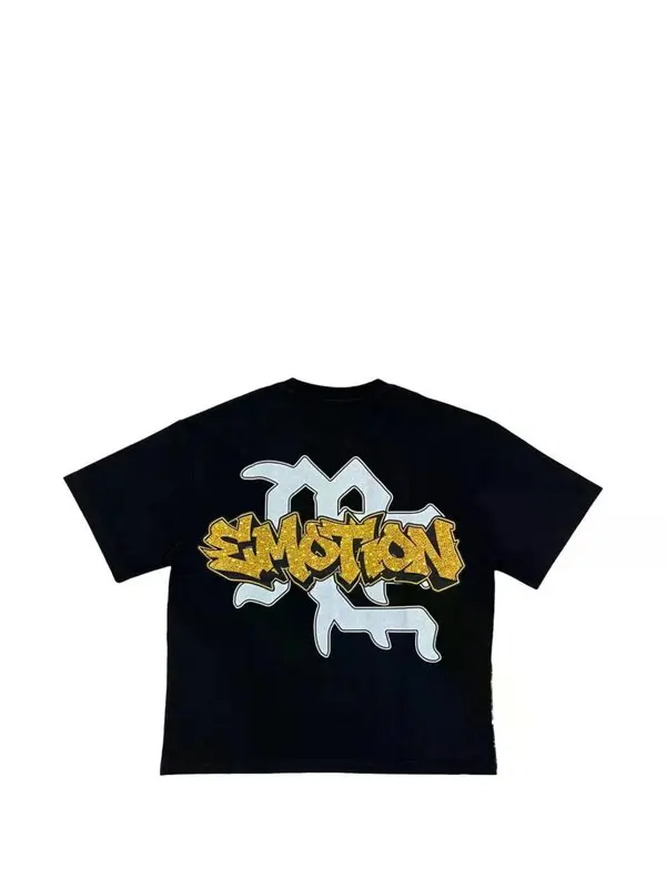 Mixed Emotion Angel Wash Graphic-print T-shirt