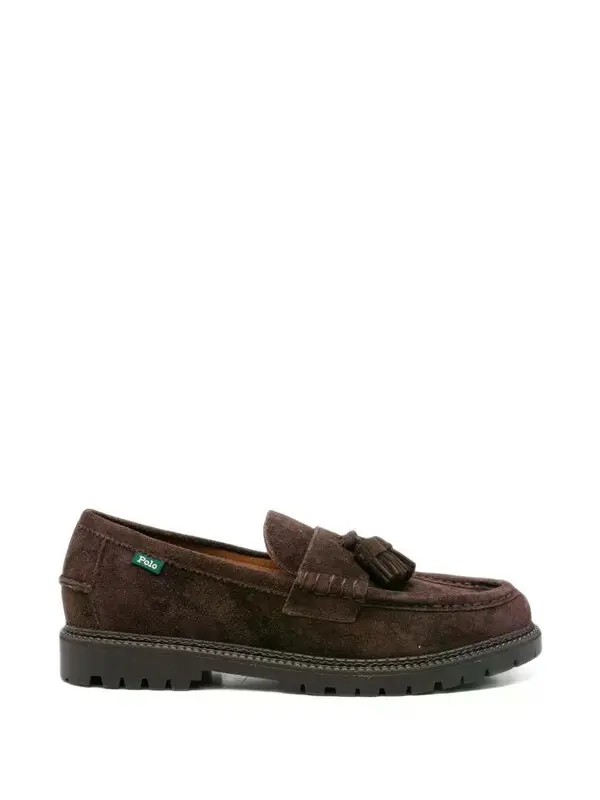 Polo Ralph Lauren Tassel-detail Suede Loafers - Brown