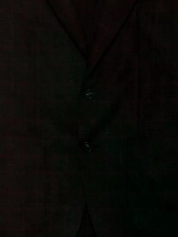 Caruso Check-pattern Single-breasted Blazer
