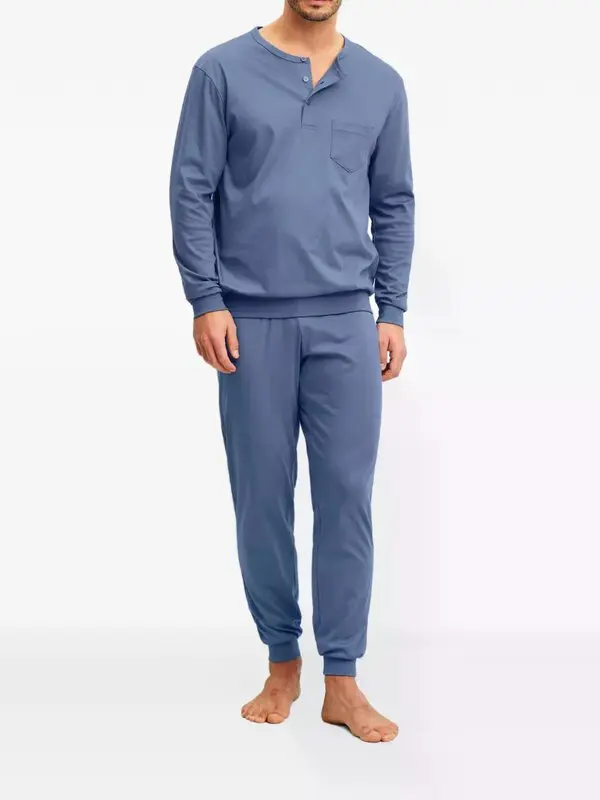 CALIDA Relax Choice Button-placket Chest-pocket Pyjamas