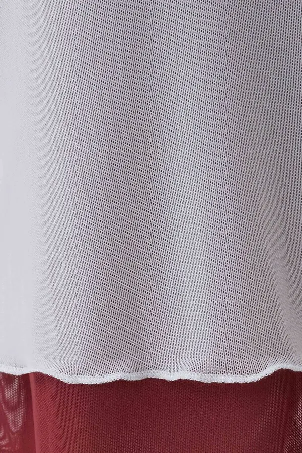 Meshki Janet Mesh Midi Skirt