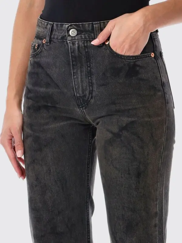 Our Legacy High-waisted Straight Leg Jeans In Stretch