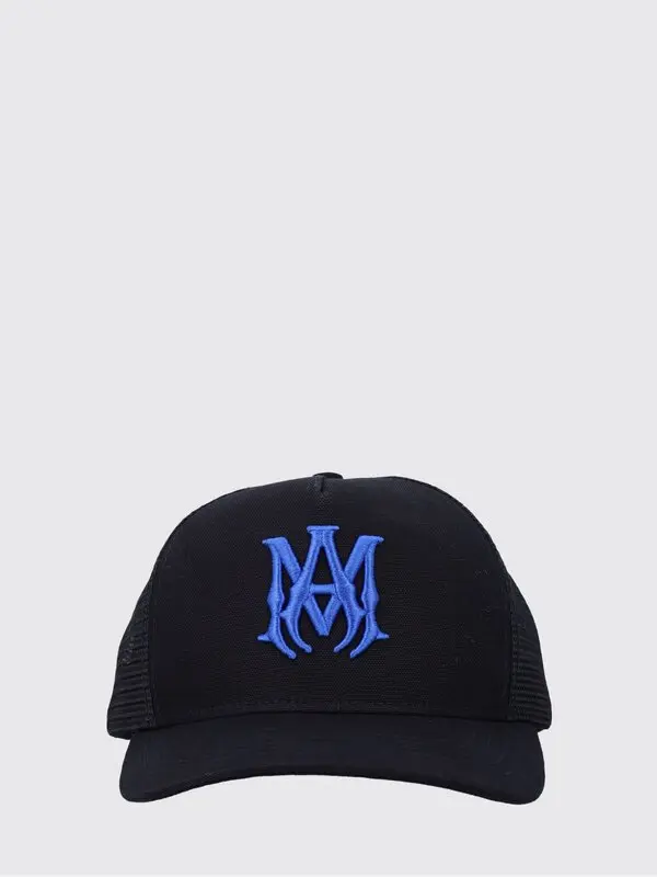 Amiri Embroidered Logo Cotton Baseball Cap - Black