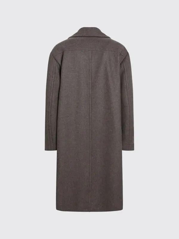Dries Van Noten Relaxed-fit Double-breasted Long Coat In Wool Blend