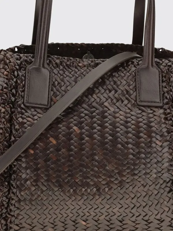 Dragon Diffusion Teresa Large Woven Calfskin Leather Tote Bag