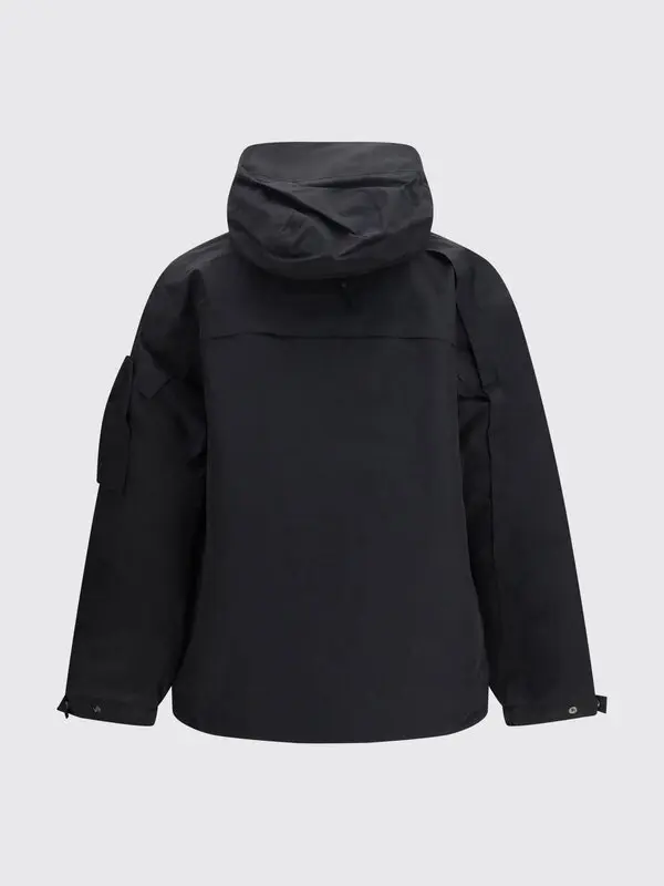 Y3 Hooded High-neck Windbreaker Jacket In Recycled Polyester