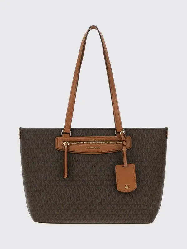 Michael Kors Jet Set Travel Monogram Canvas Shoulder Bag