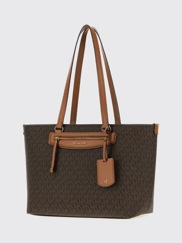 Michael Kors Jet Set Travel Monogram Canvas Shoulder Bag