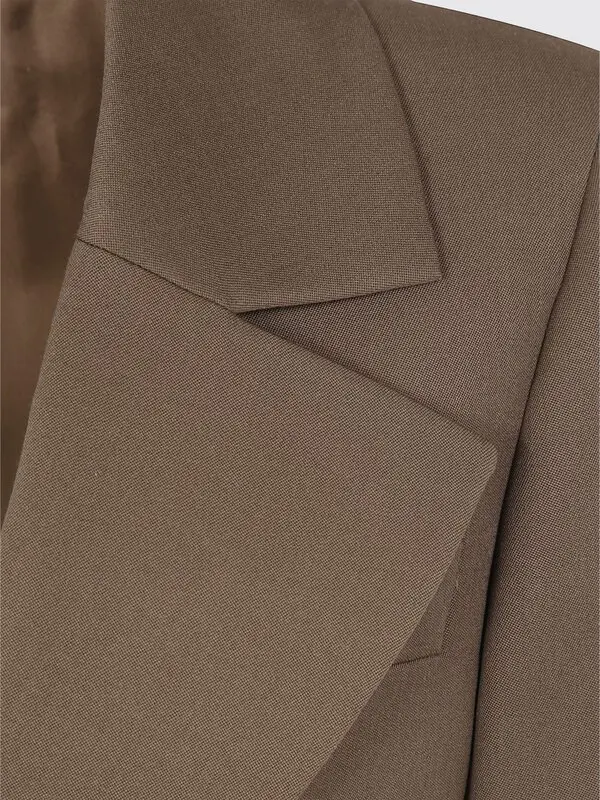 Chloé Single-breasted Virgin Wool Blazer With Peak Lapels