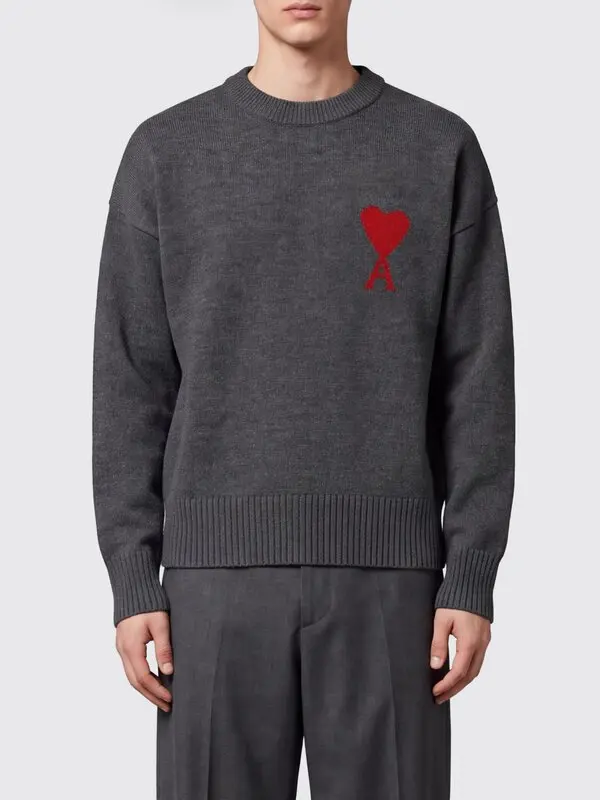 AMI Paris Sweater - Grey