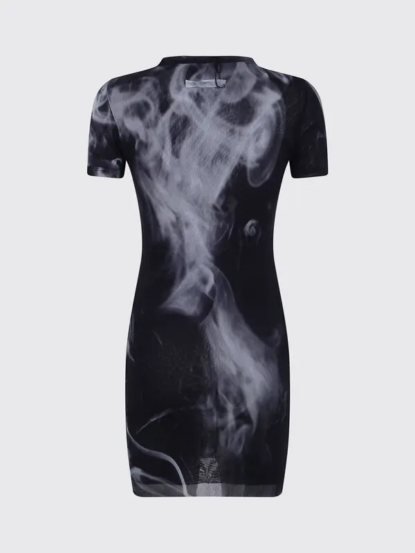 JEAN PAUL GAULTIER Graphic-print Polyamide Slim Fit Mini Dress