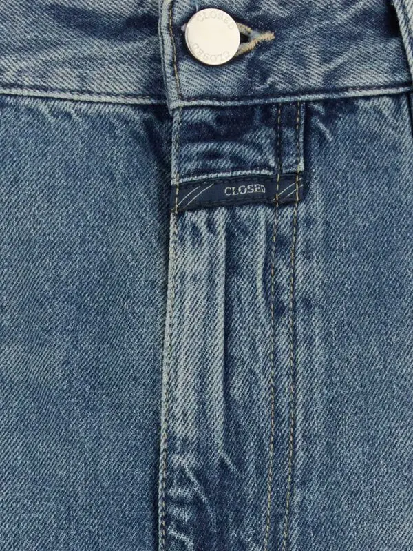 Closed Springdale Straight Fit Jeans In Recycled Cotton Denim