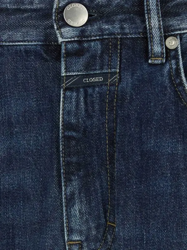 Closed Cooper True Straight Fit Jeans In Recycled Cotton Denim