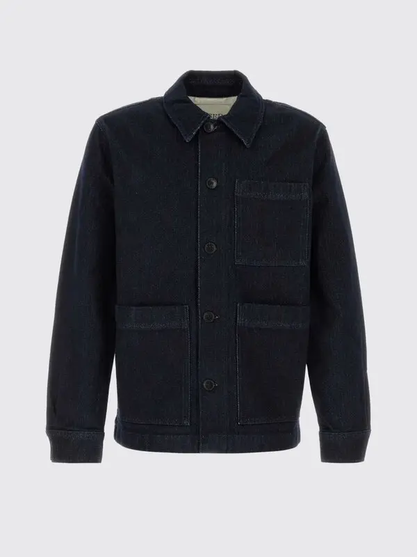 Closed Denim Jacket In Recycled Cotton With Classic Collar