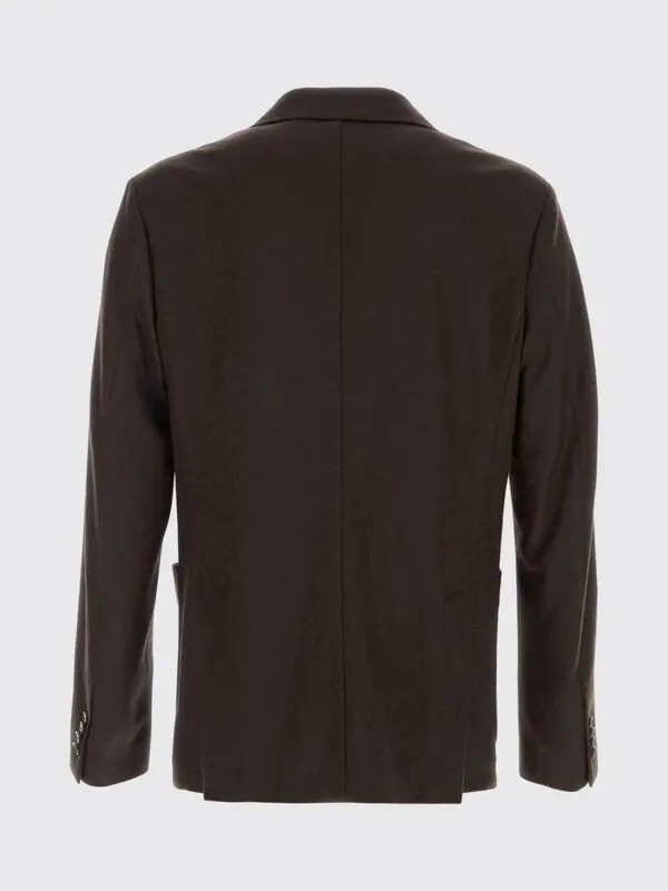 Brioni Single-breasted Blazer In Pure Cashmere With Peak Lapels