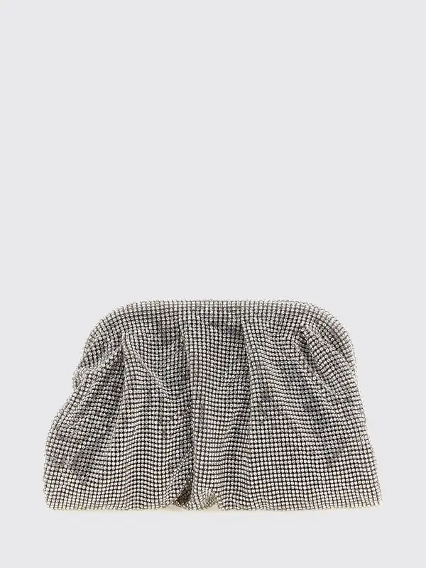 Benedetta Bruzziches Venus Draped Crystal Mesh Mini Bag