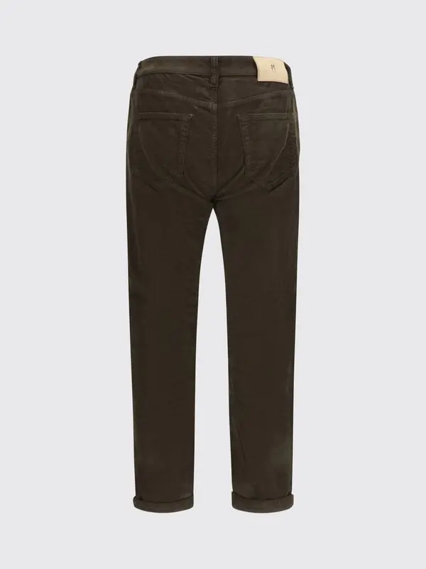 PT TORINO Slim Fit Cotton Corduroy Trousers - Dark