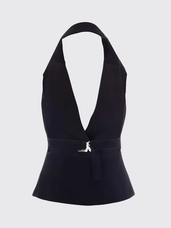 Patrizia Pepe Double-breasted Tailored Waistcoat With Peak Lapels