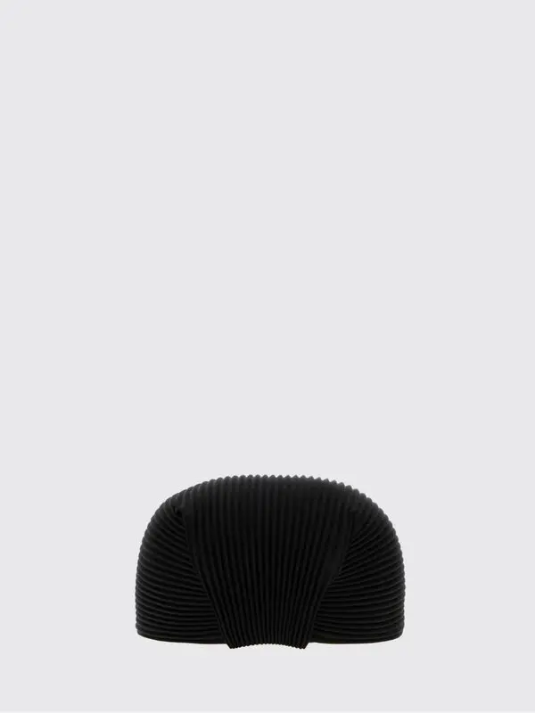 Issey Miyake Pleated Polyester Baseball Cap Homme Pliss