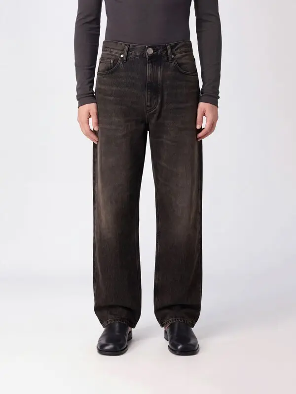 SUNFLOWER Mid-rise Wide-leg Vintage Denim Jeans
