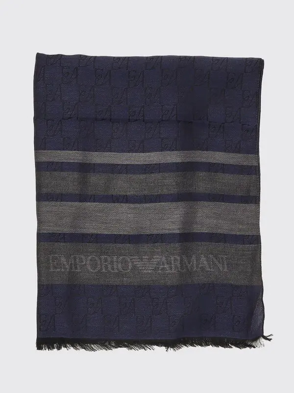 Emporio Armani Scarf - Navy