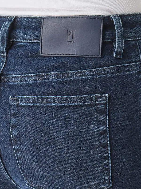 PT TORINO Mid-rise Skinny Fit Cotton Jeans