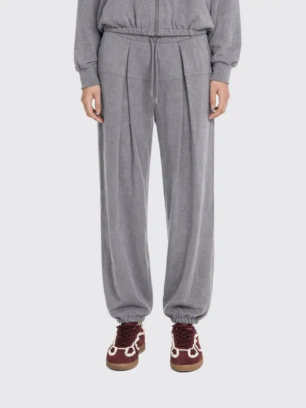Sportmax Straight-leg Cotton-blend Jogging Trousers