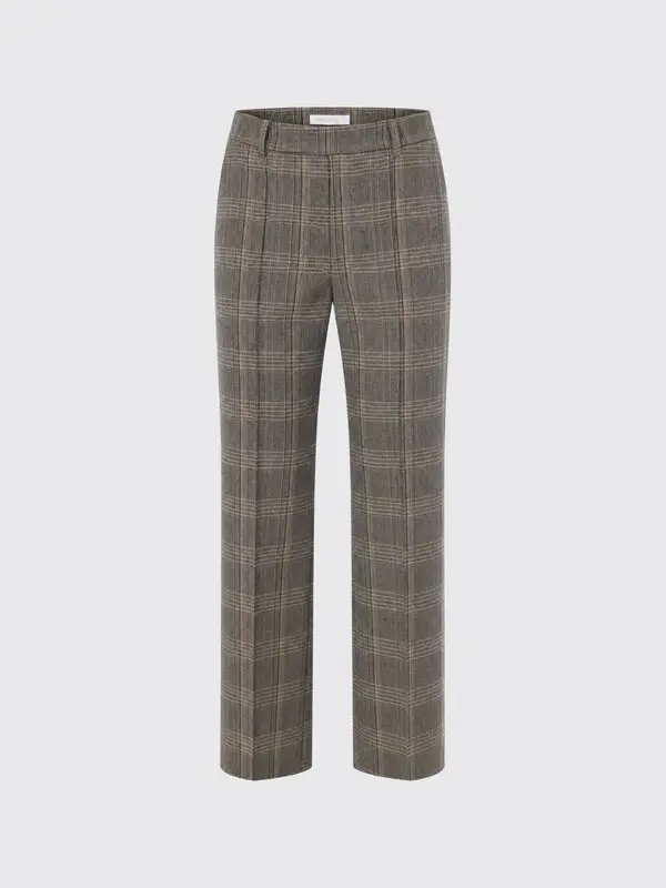 Patrizia Pepe Prince Of Wales Slim Fit Chino Trousers