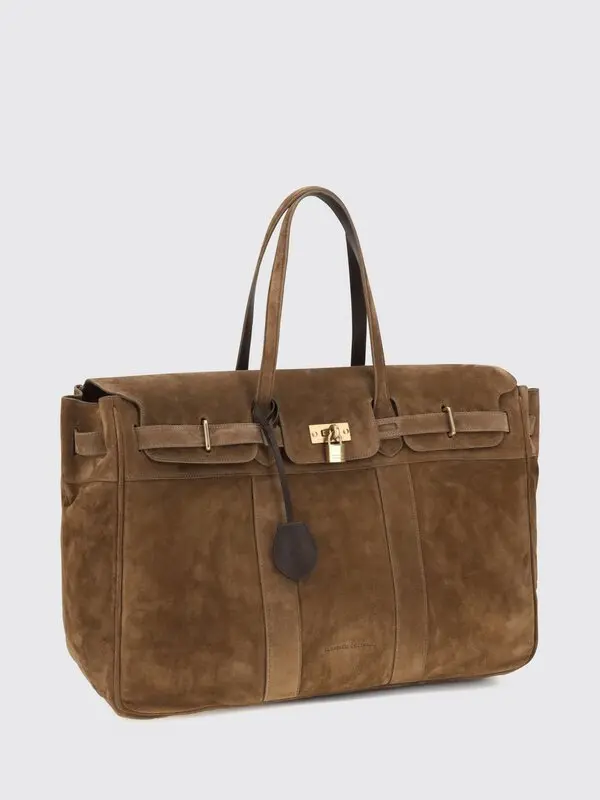 Brunello Cucinelli Travel Explorer Suede Leather Travel Bag