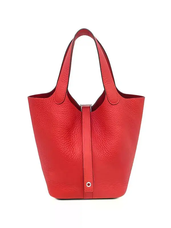 Hermès 2025 Clemence Picotin Lock 18 Handbag - Red