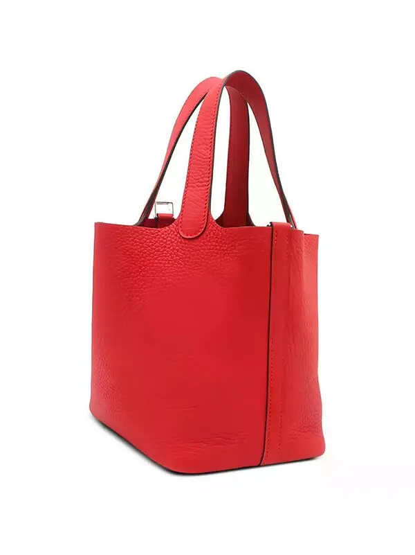 Hermès 2025 Clemence Picotin Lock 18 Handbag - Red