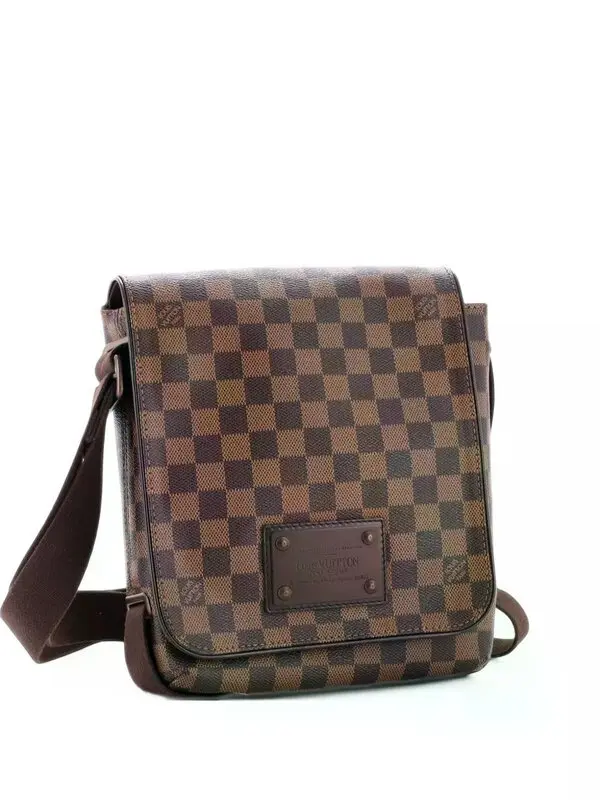 LOUIS VUITTON Brooklyn Handbag Damier Pm Crossbody Bag