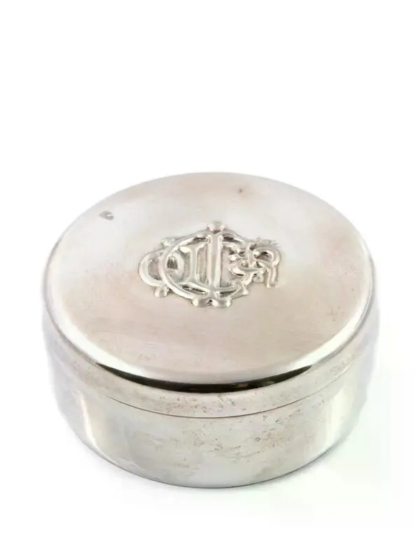 Dior 1970s Monogram-embossed Trinket Box