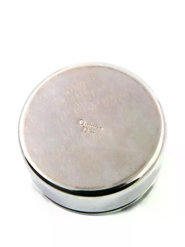Dior 1970s Monogram-embossed Trinket Box