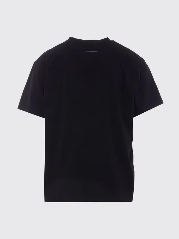 MAISON MARGIELA Cotton Crewneck T-shirt With Dropped Shoulders