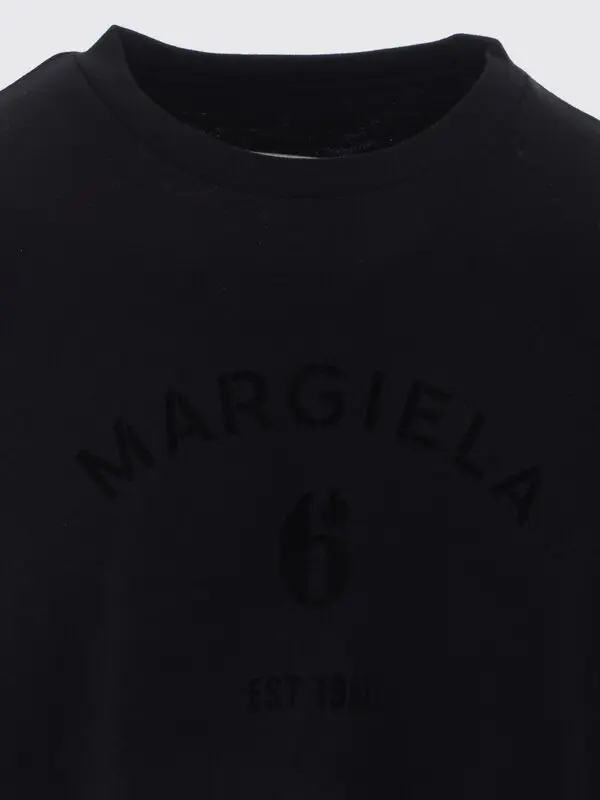 MAISON MARGIELA Cotton Crewneck T-shirt With Dropped Shoulders