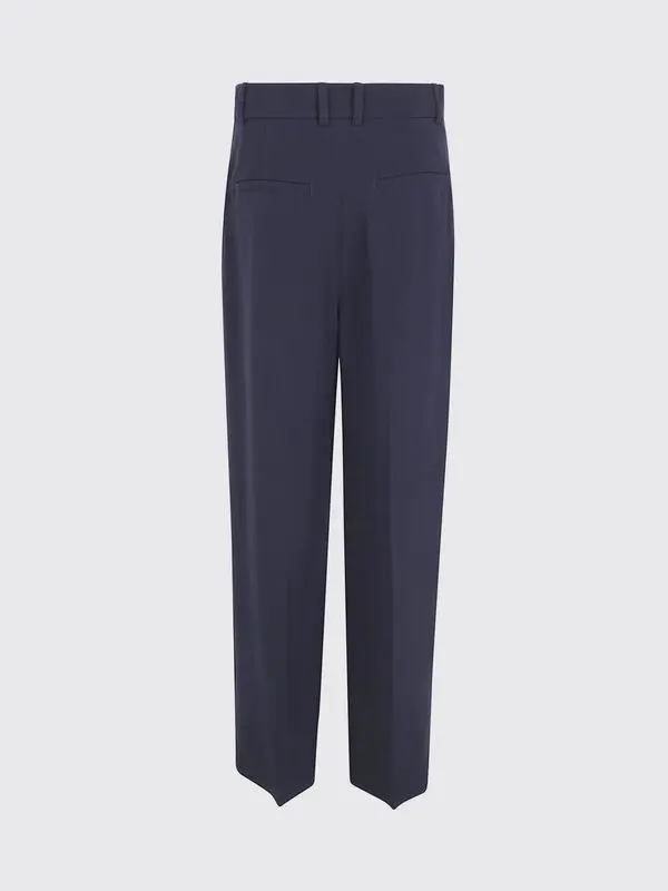 TOTEME Sartorial Straight-leg Trousers In Viscose Blend With Pleats