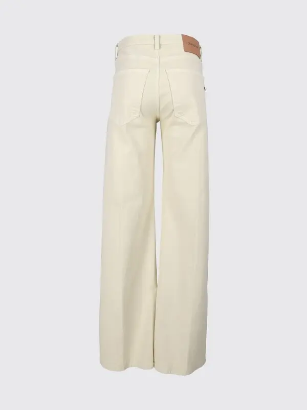 DONDUP Jacklin High-waisted Wide-leg Jeans In Stretch Cotton Denim