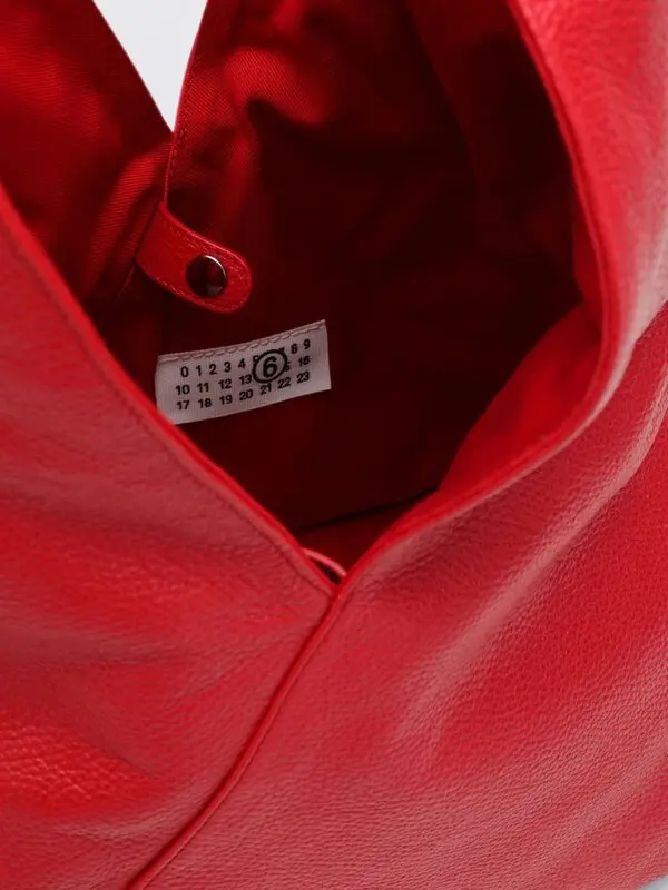 MAISON MARGIELA Japanese Shoulder Bag In Grained Calfskin Leather