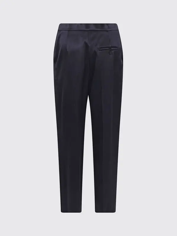 Alberta Ferretti High-waisted Straight-leg Satin Wrap Trousers