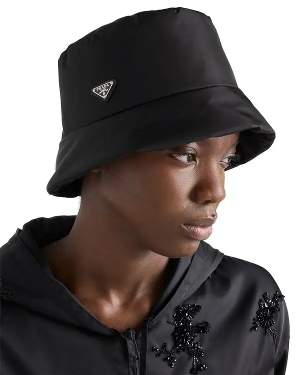 Prada Re-nylon Bucket Hat - Black