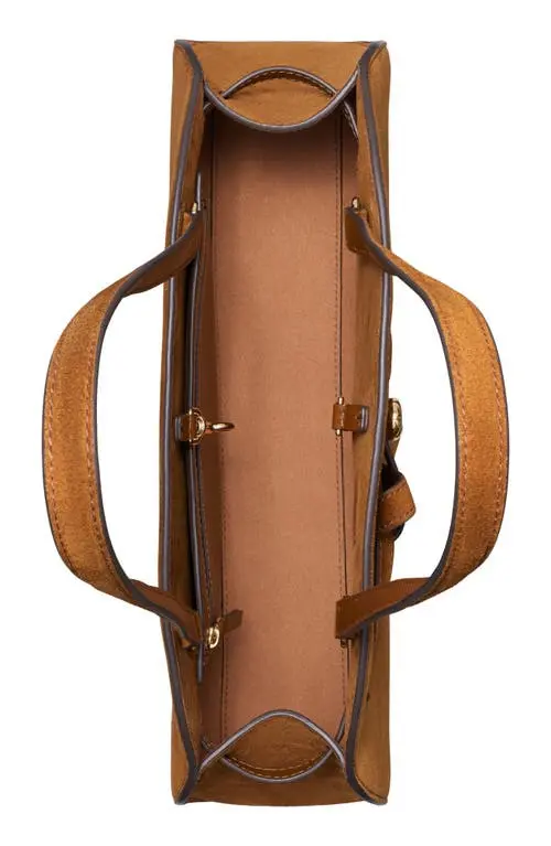Tory Burch Romy Suede East West Bauletto