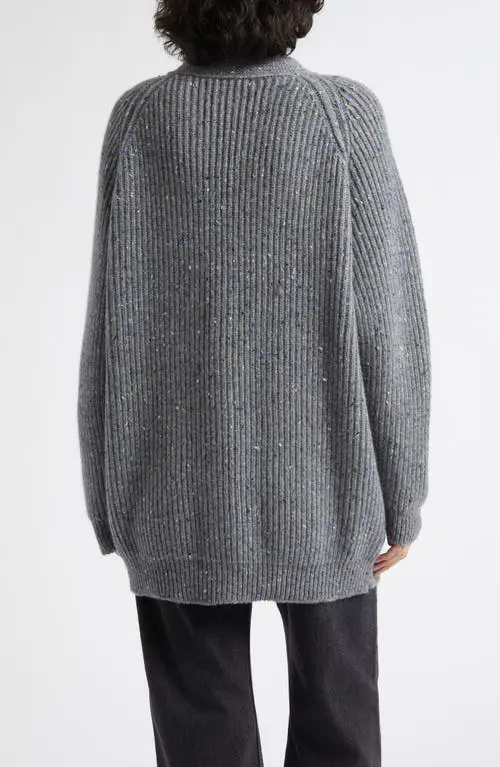 Johnstons Of Elgin Norah Cashmere Donegal Rib Cardigan
