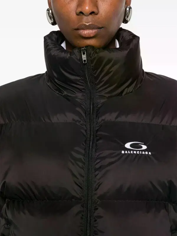 Balenciaga Cropped Puffer