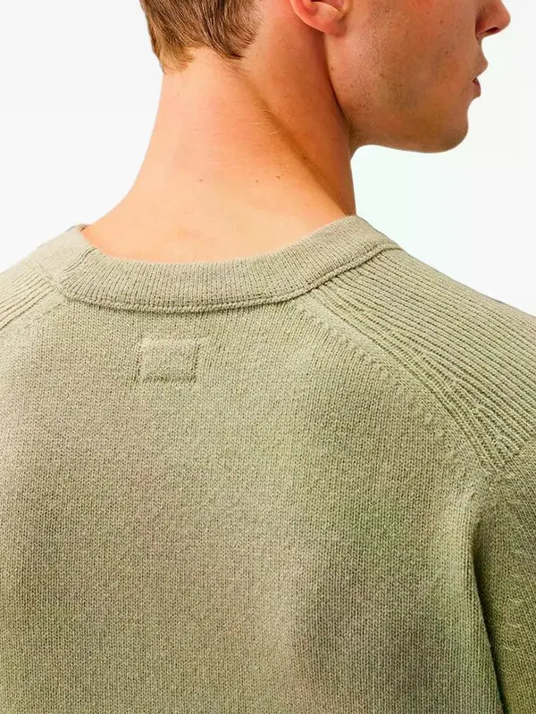 C.P. COMPANY Lambswool Lens Crewneck Sweater