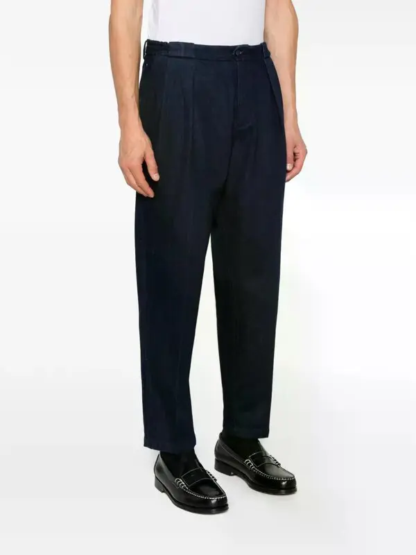 BRIGLIA 1949 Pleated Straight-leg Trousers