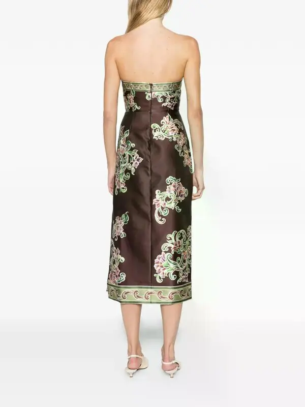 ALEMAIS Josie Bodice Midi Dress